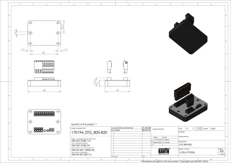 Programmable Logic Controller PLC STG-800